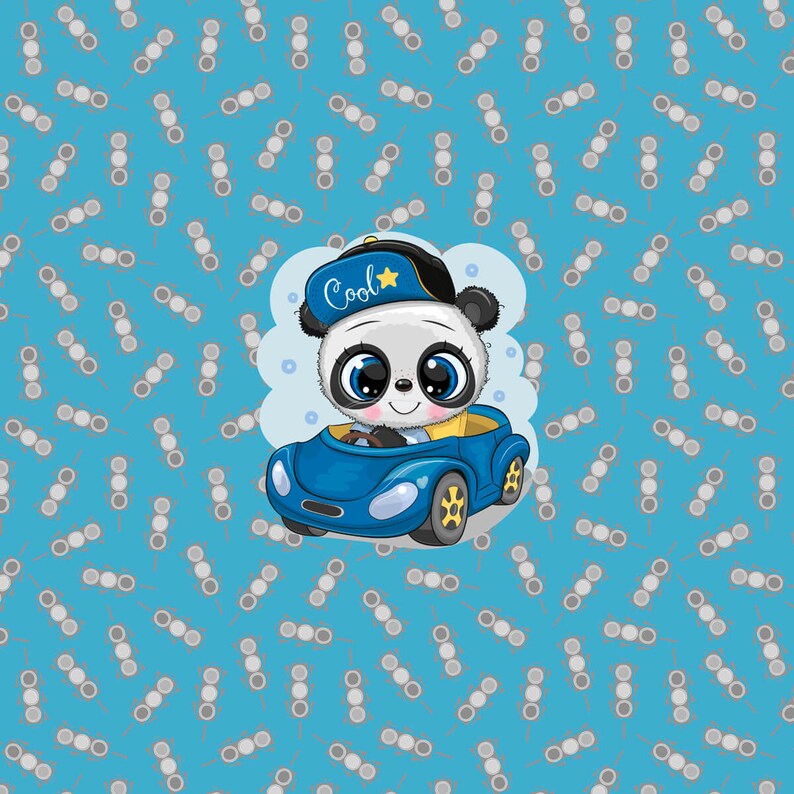 Panda Fabric Panel Stoff Panel Panda Panel Panda Fabric - Etsy