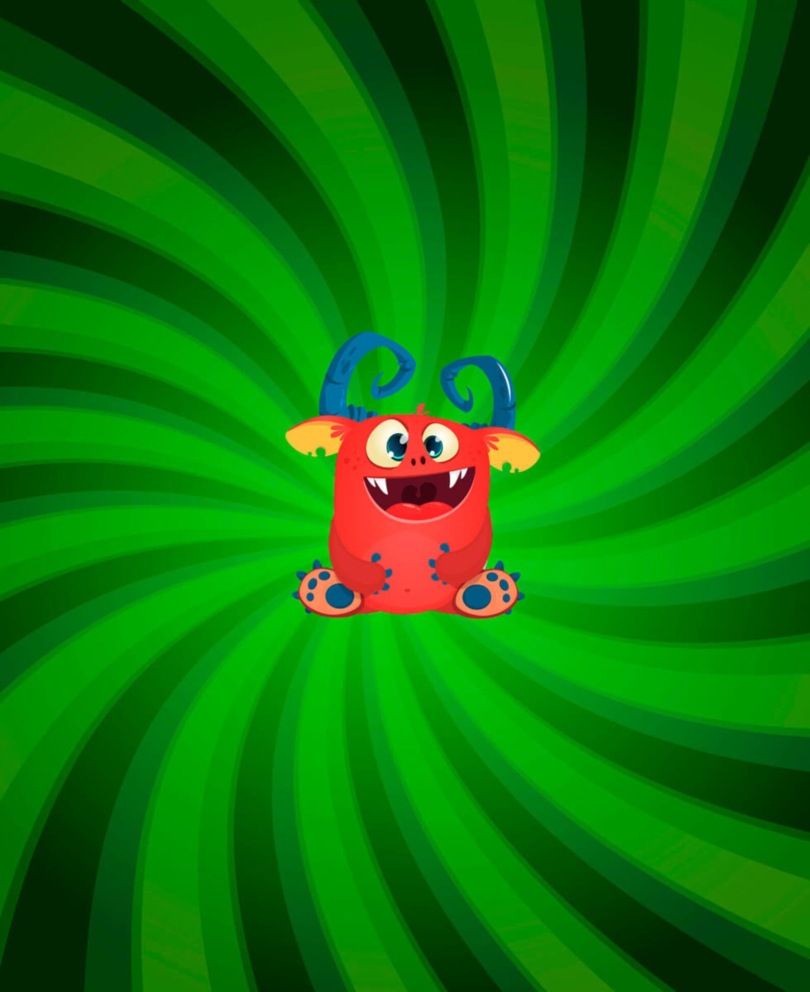 Monster Fabric Panel Stoff Panel Monster Panel Monster | Etsy