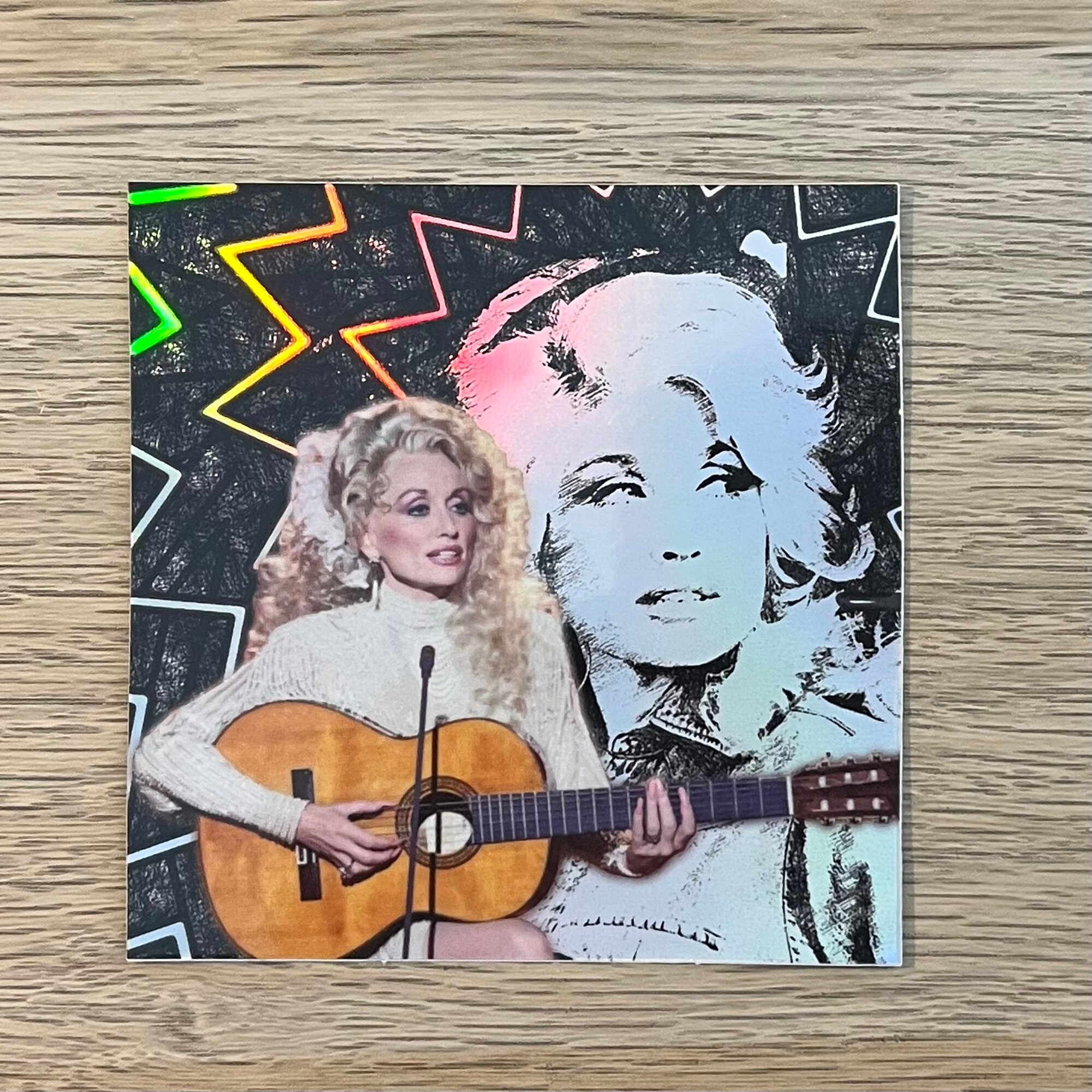 Dolly Parton Custom Holographic Sticker - Etsy