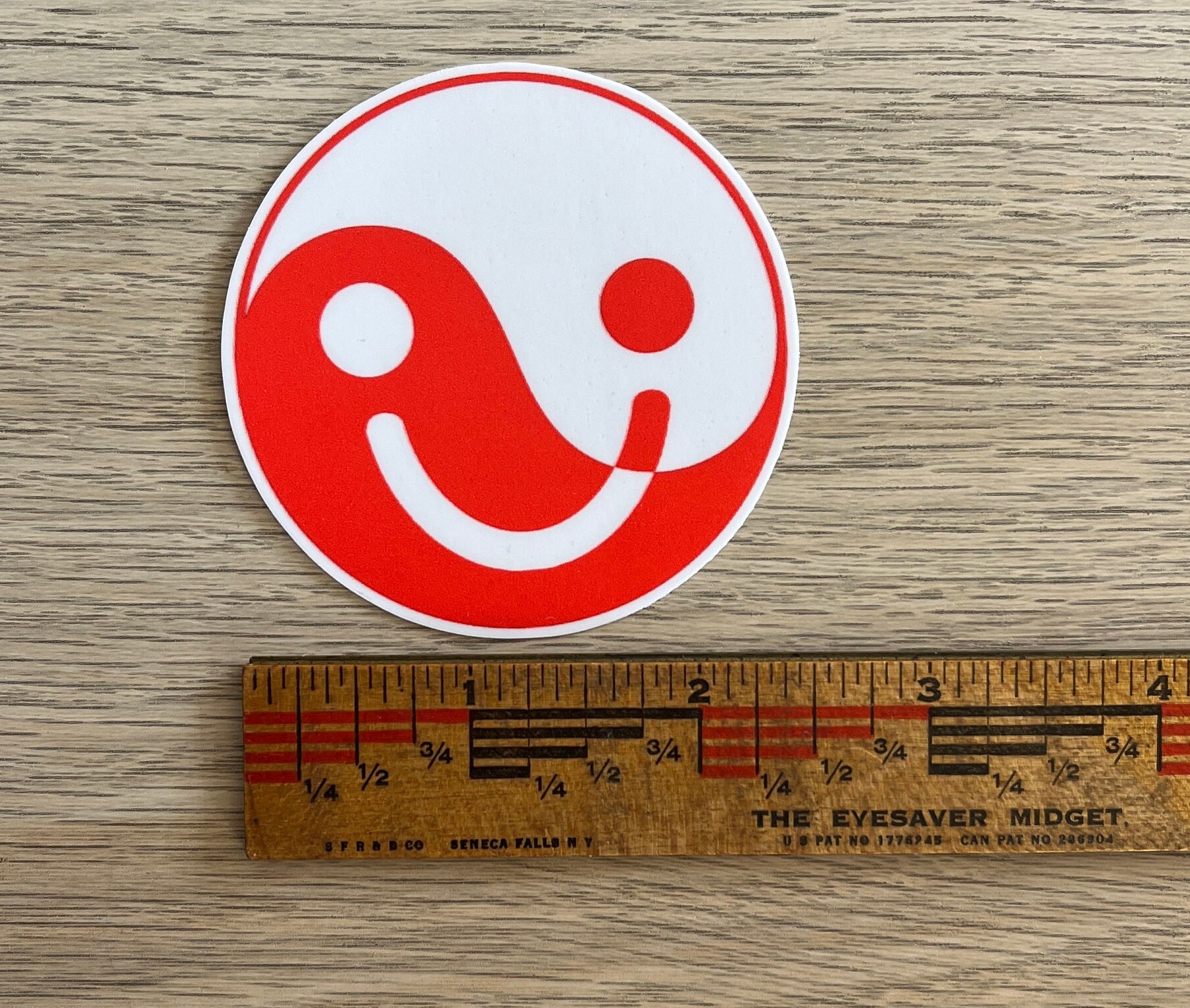 Yin and Yang Custom Vinyl Sticker - Etsy