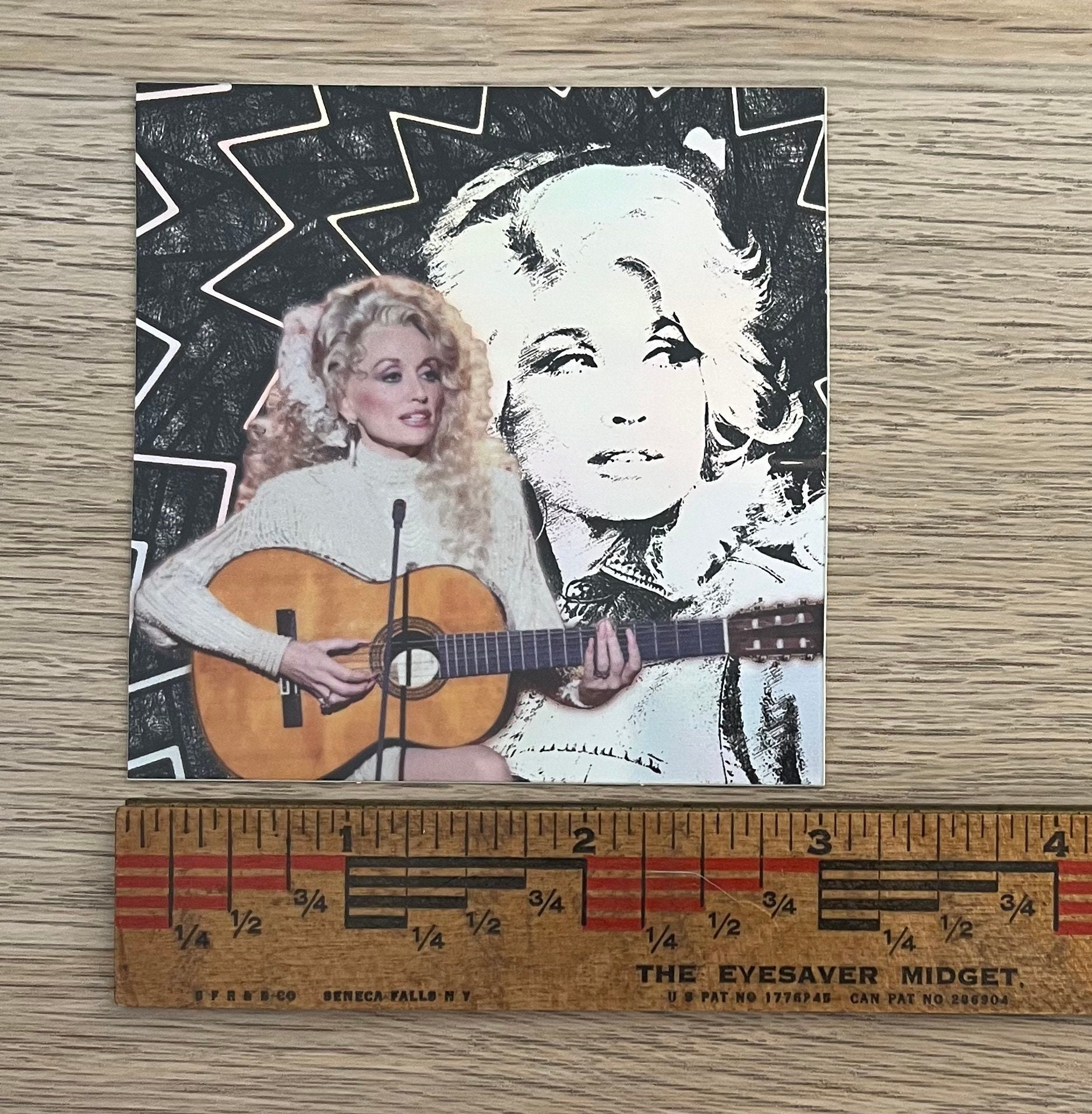 Dolly Parton Custom Holographic Sticker - Etsy