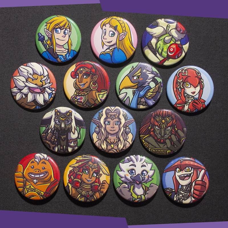 Pinback Button Set - Etsy