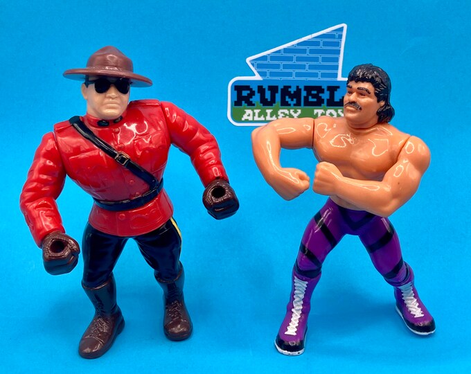 Rick Rude + the Mountie WWF Hasbro Lot - Etsy