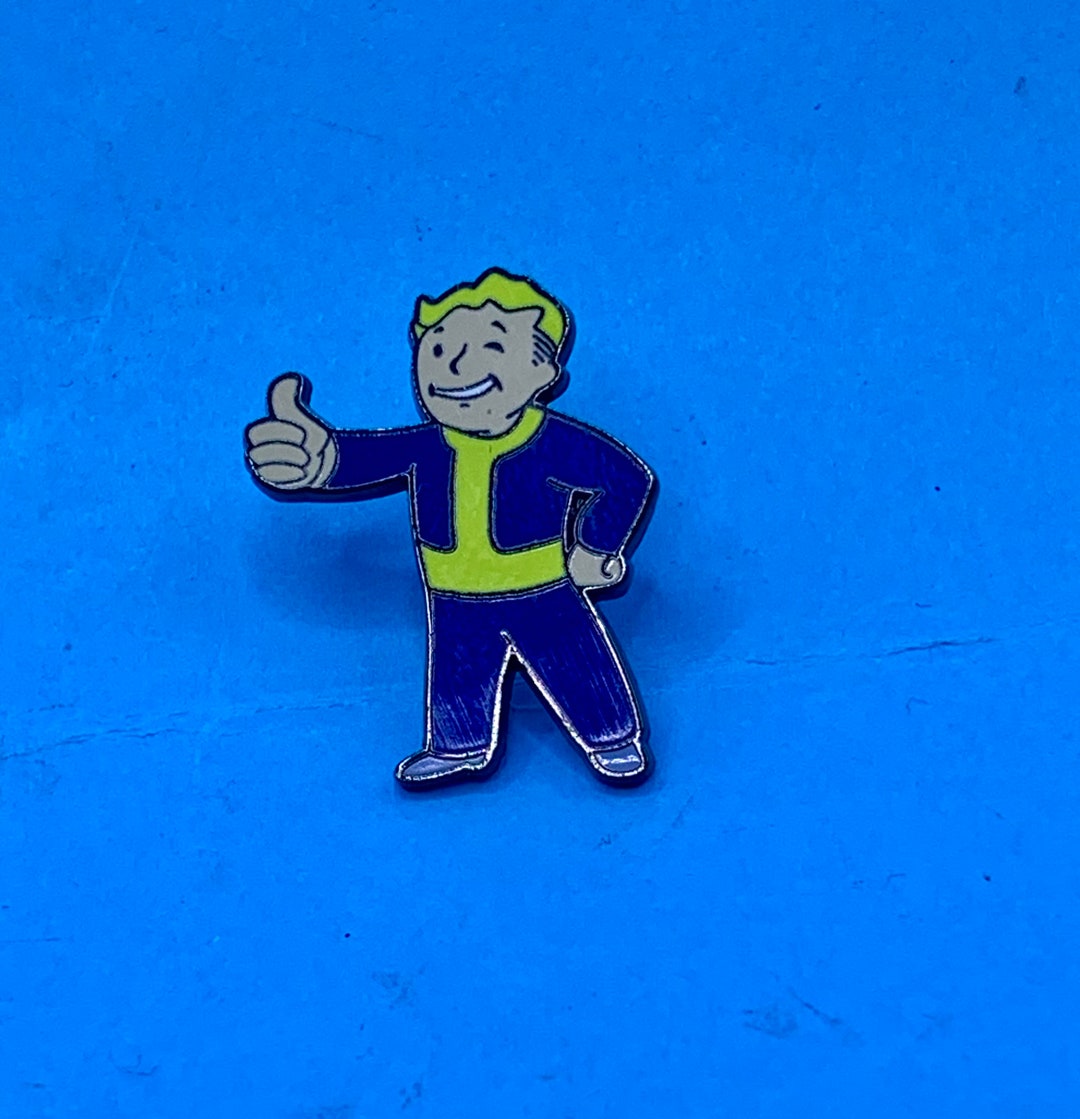 Fallout Vault Boy Pin - Etsy