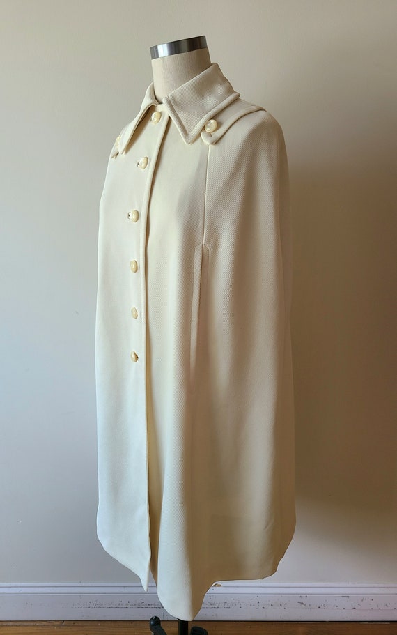 60's mod cape / Voyager West double knit cape / Youth… - Gem