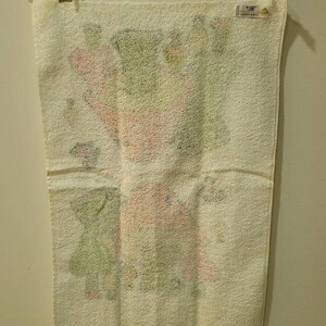 70's NOS Psychedelic Mushroom and Butterfly Fringed Kitchen Towel and ...