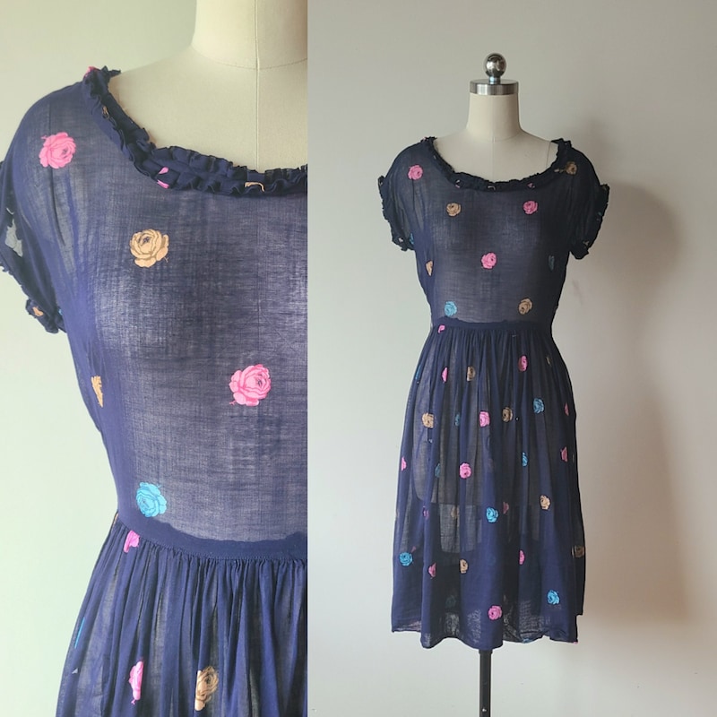 Screen Print Dress - Etsy