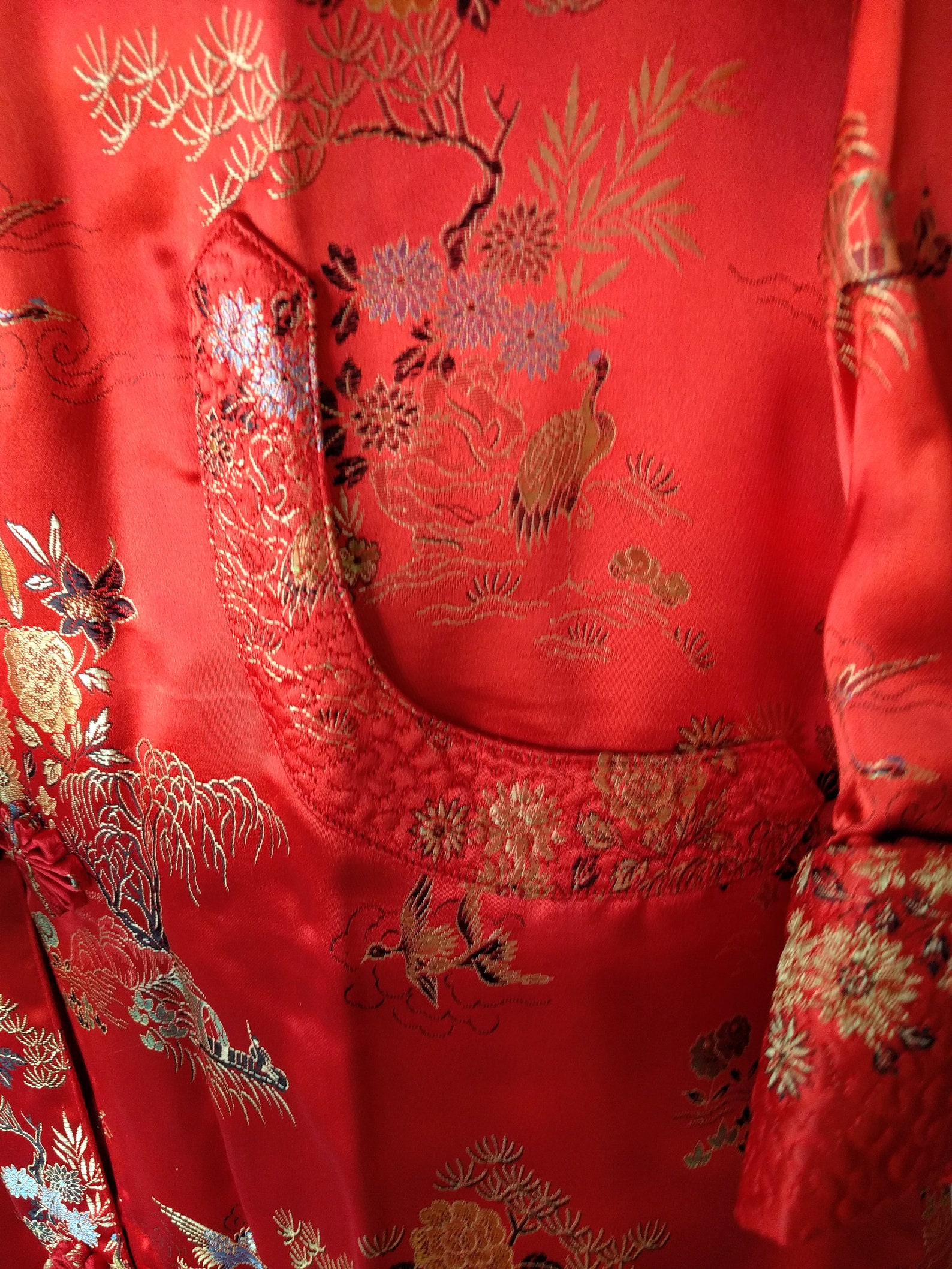 60s Asian Coat Red Cheongsam Coat By William Company Chinese Etsy 60s-asian-coat-red-cheongsam-coat-by-william-company-chinese-etsy