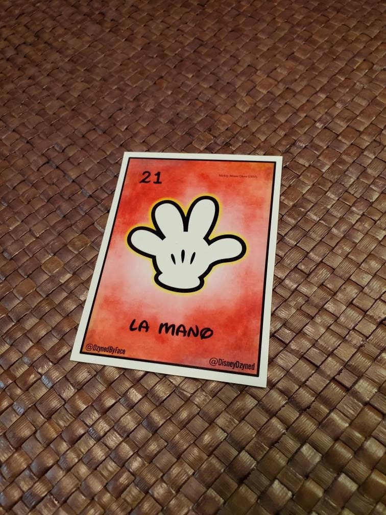 Disney Loteria Card Stickers - Etsy