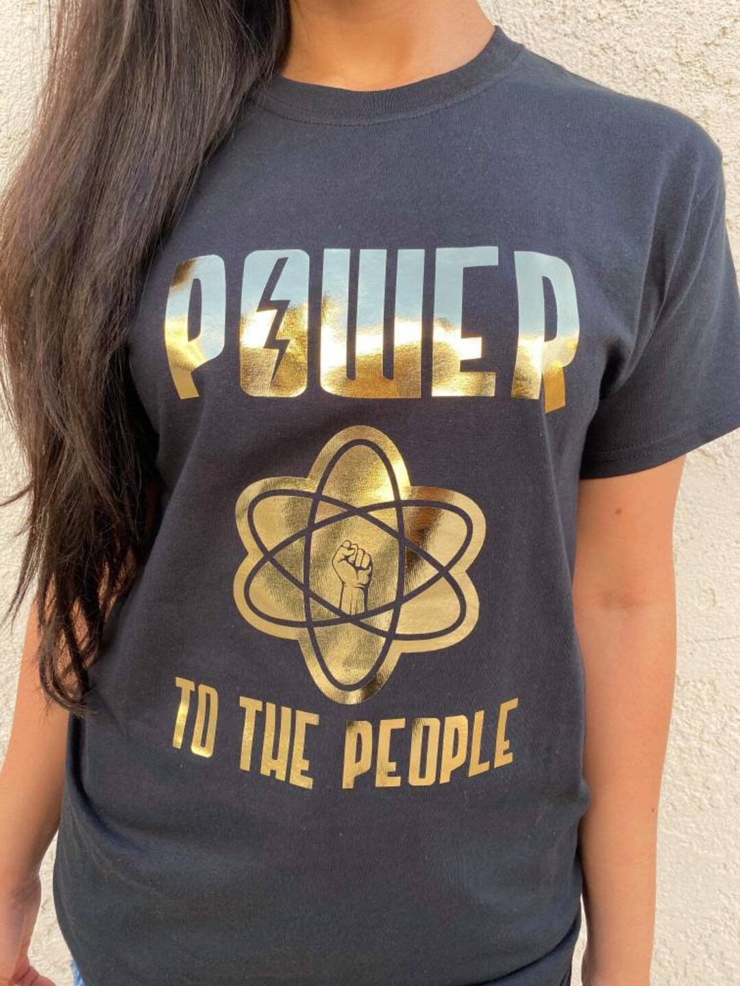Power to the People Powerline T-shirt - Etsy