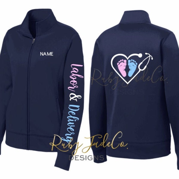 Labor and Delivery Nurse Jacket - Etsy