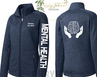 Mental Health Jacket Personalized - Etsy