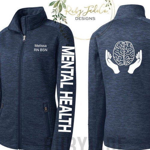MENTAL HEALTH psychiatric personalized Embroidery Sport - Etsy