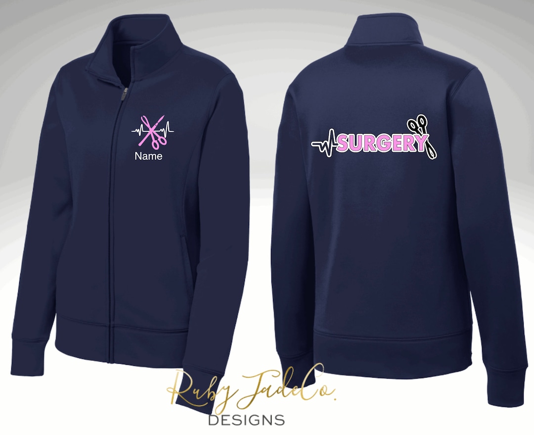 SURGERY JACKET | OR Nurse | Surgical Tech | Surgery Tech | Personalized ...