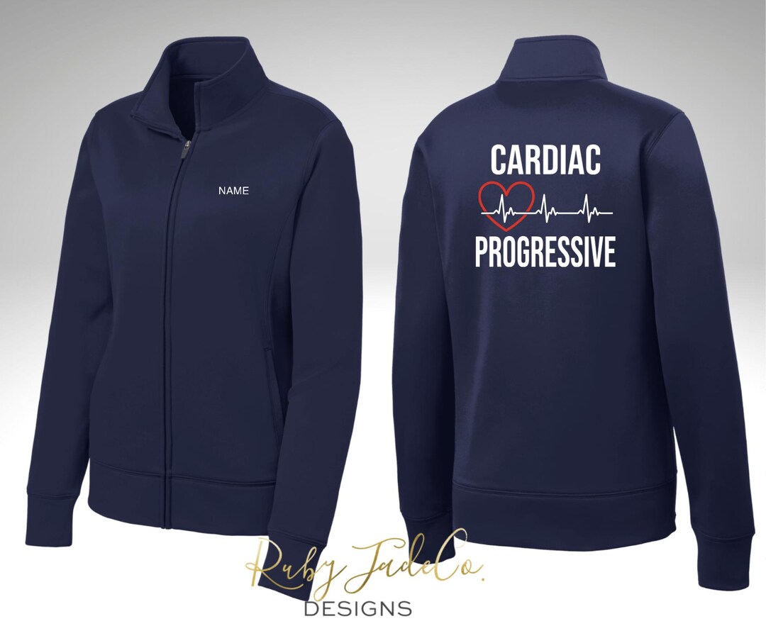 CARDIAC Progressive Nurse | Cardiology | Personalized Embroidered ...