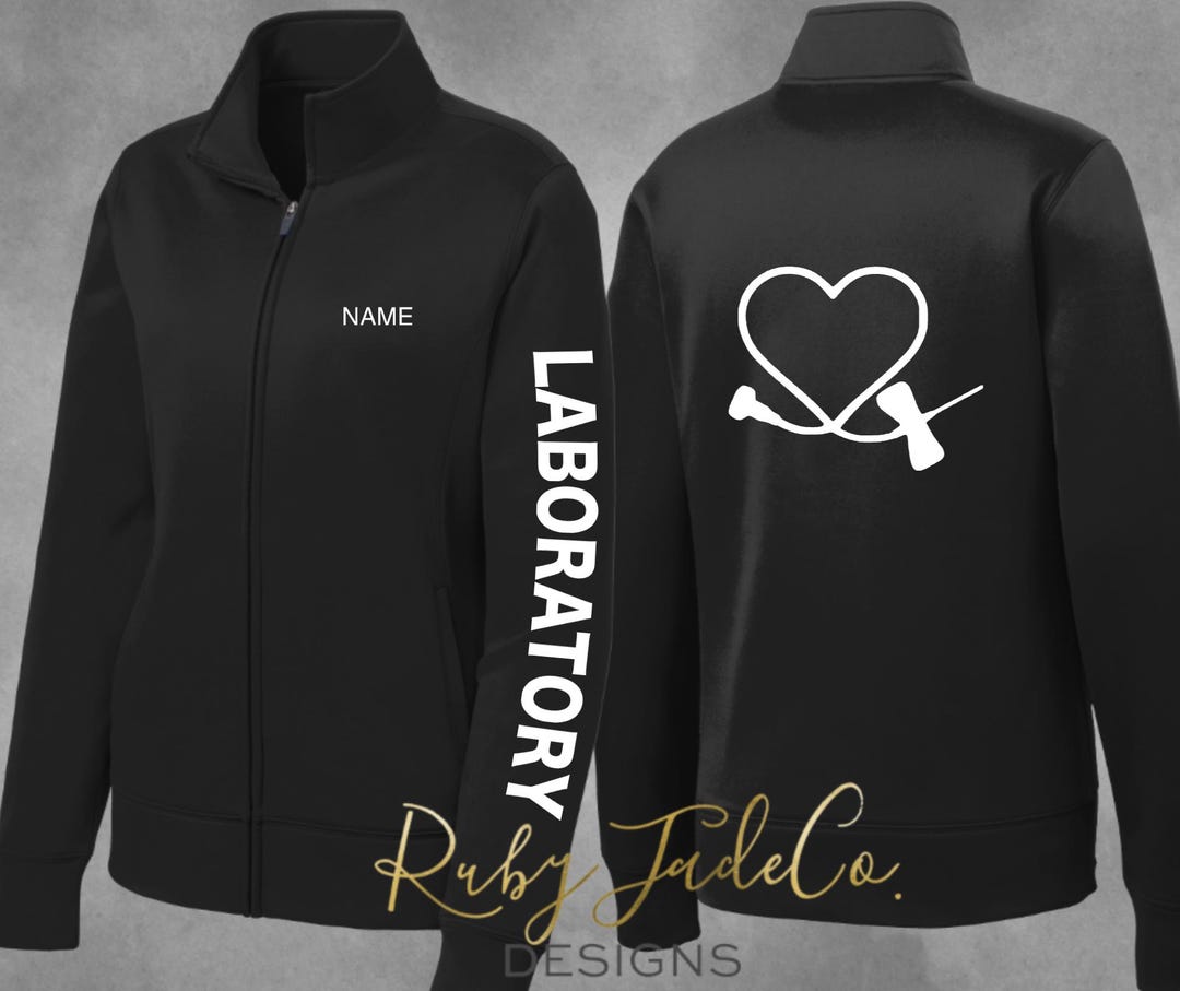 LABORATORY Lab Tech Phlebotomist Personalized Embroidery Sport Nursing ...