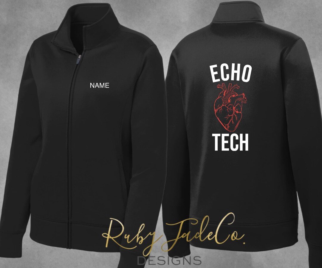 ECHO Tech | Anatomical HEART | Cardiac | Cardiology | Nurse Jacket ...