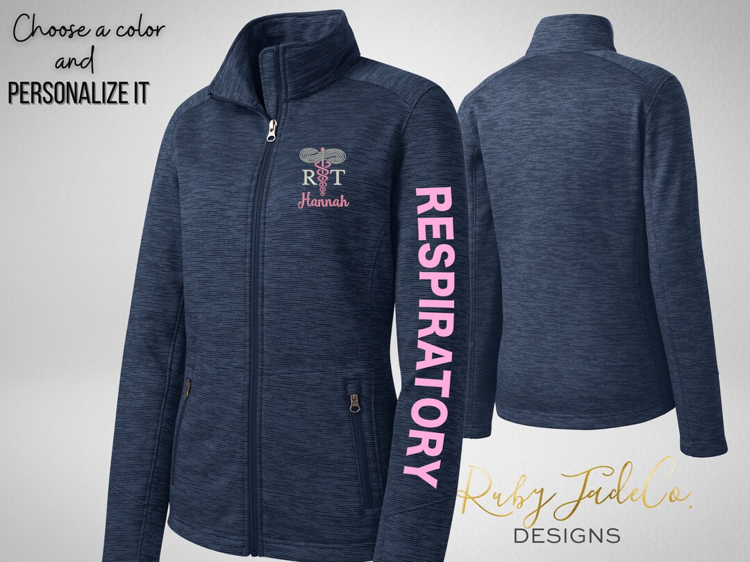 RT Jacket | Breathe Caduceus | Personalized Embroidered | Sport Nursing ...