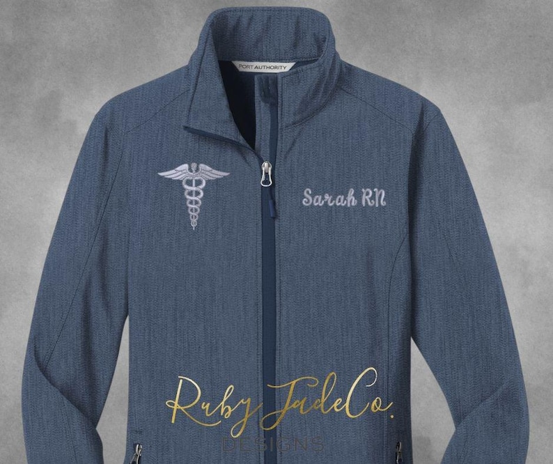 Personalized Jacket | Soft Shell | Custom Embroidery | Water and Wind ...
