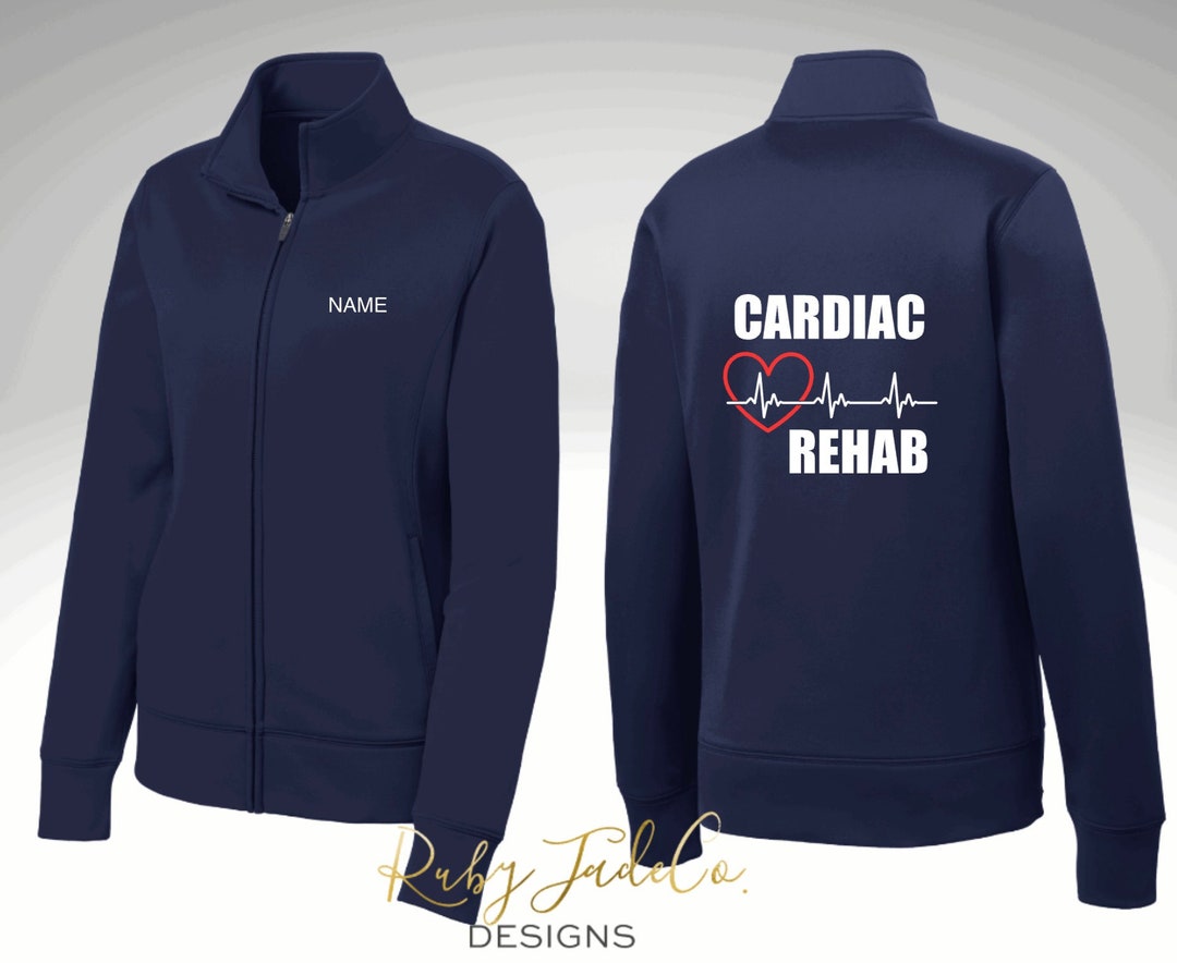 CARDIAC Rehab Nurse | Sinus Rhythm | Personalized Embroidered | Sport ...