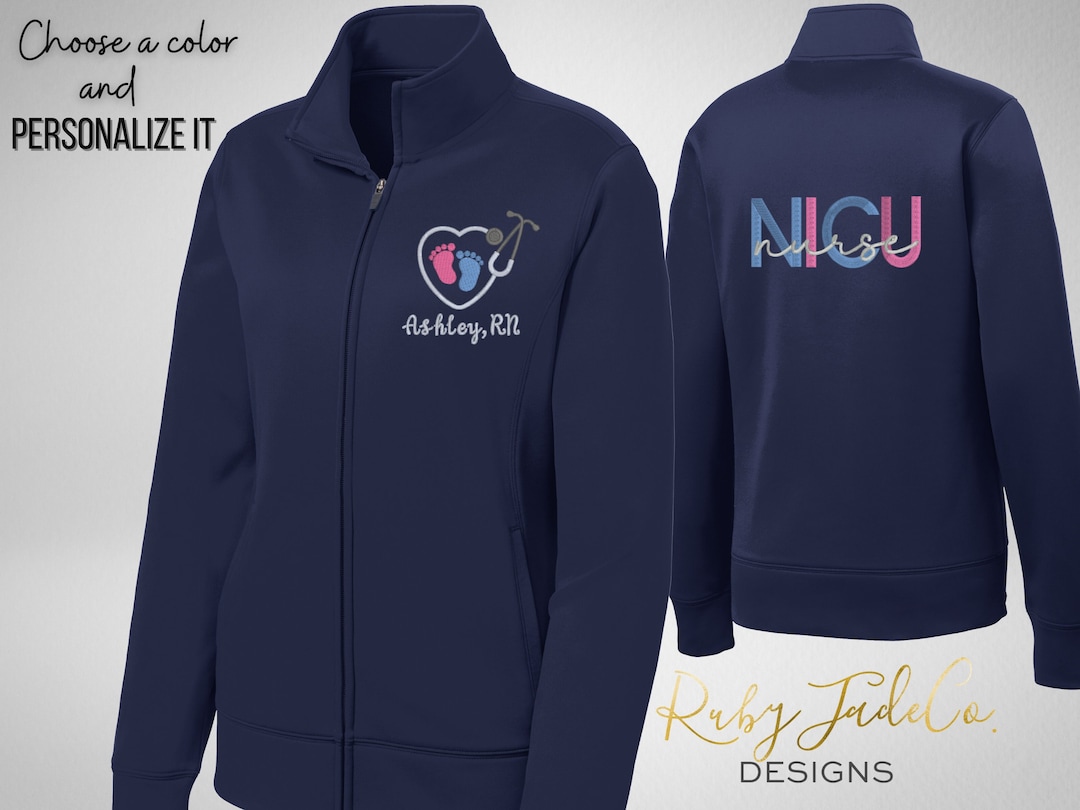 ALL Embroidered | NICU Nurse | Neonatal Nurse | Personalized Embroidery ...