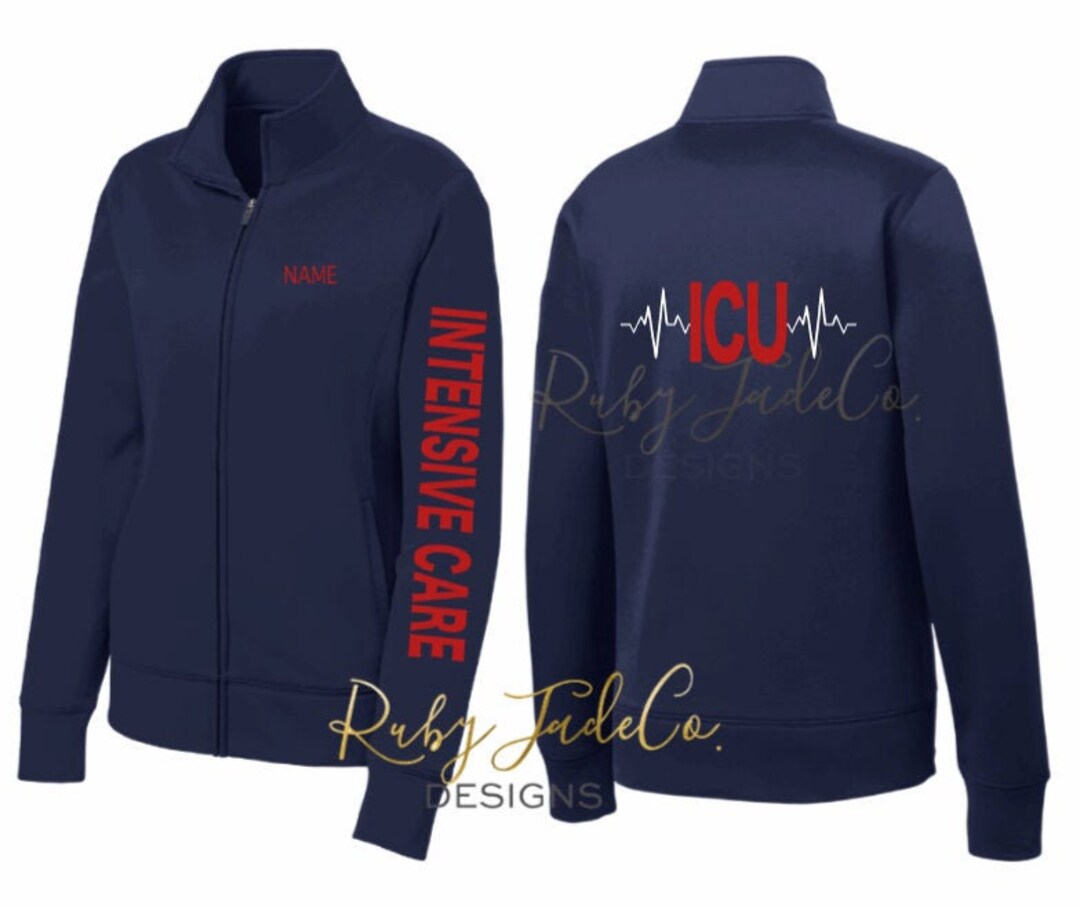 ICU Nurse | Intensive Care | Critical Care |personalized Embroidery ...