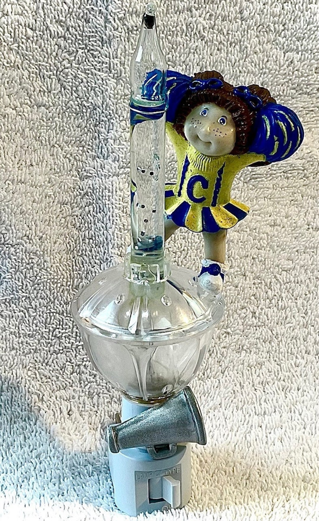 Cheerleader Bubble Light: Handmade Spirit Team Lamp With Megaphone - Etsy