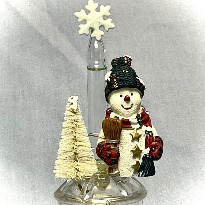Snowman Night Light - Etsy