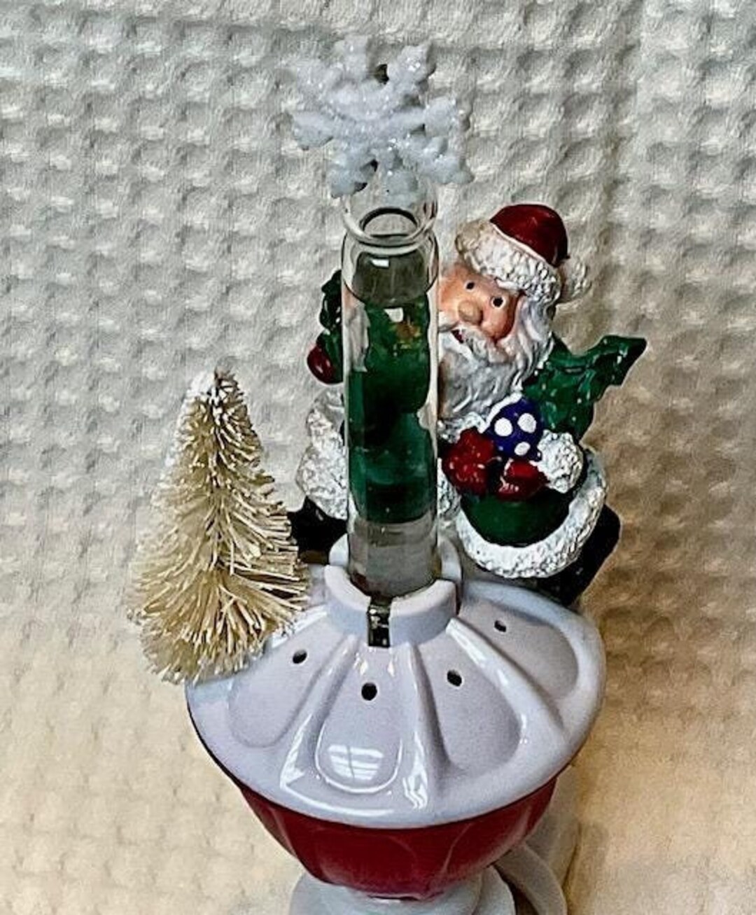 Vintage Look Santa Bubble Light: Hand-crafted Christmas Night Light - Etsy