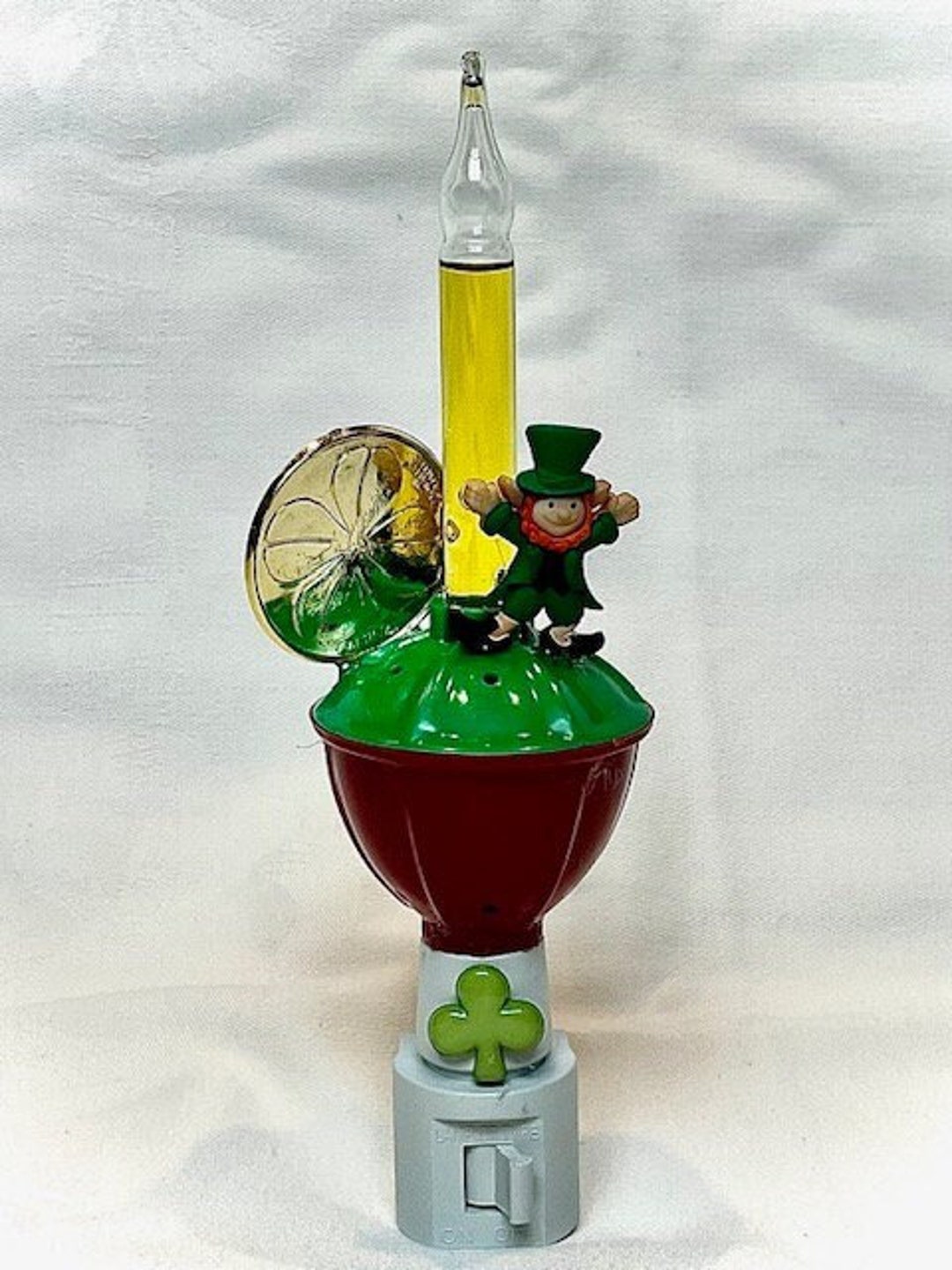 Saint Patrick's Day Bubble Light Leprechaun Bubble Lamp Shamrock ...