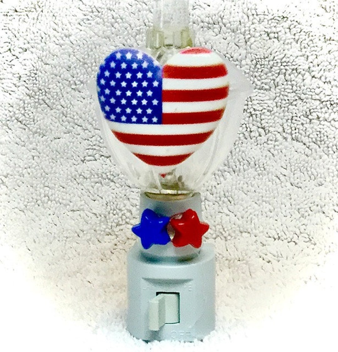4th of July Bubble Light - USA Bubble Lamp - USA Pride - Patriotic ...