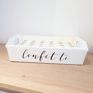 Confetti Cones Holder With confetti Sign - Etsy