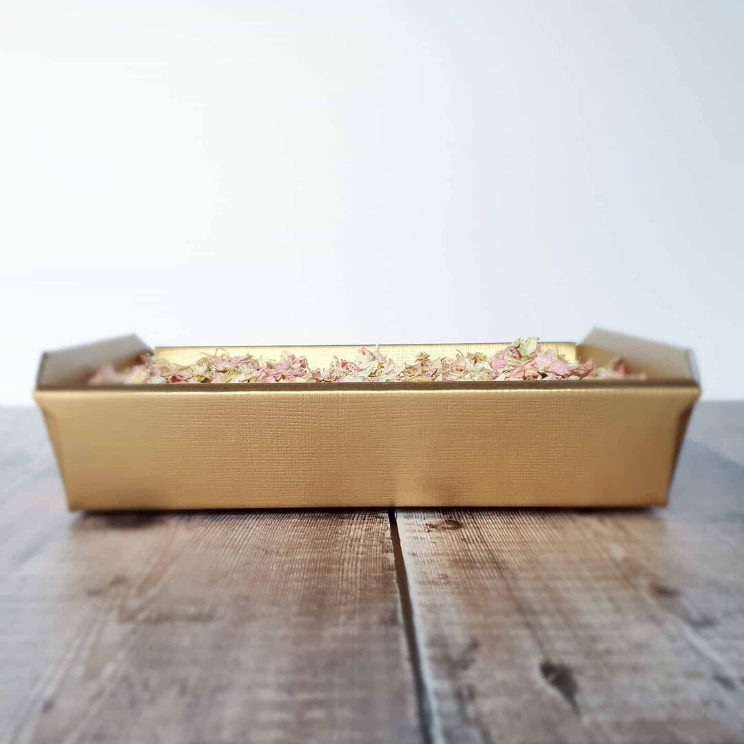 Hamper Basket Gold - Etsy UK