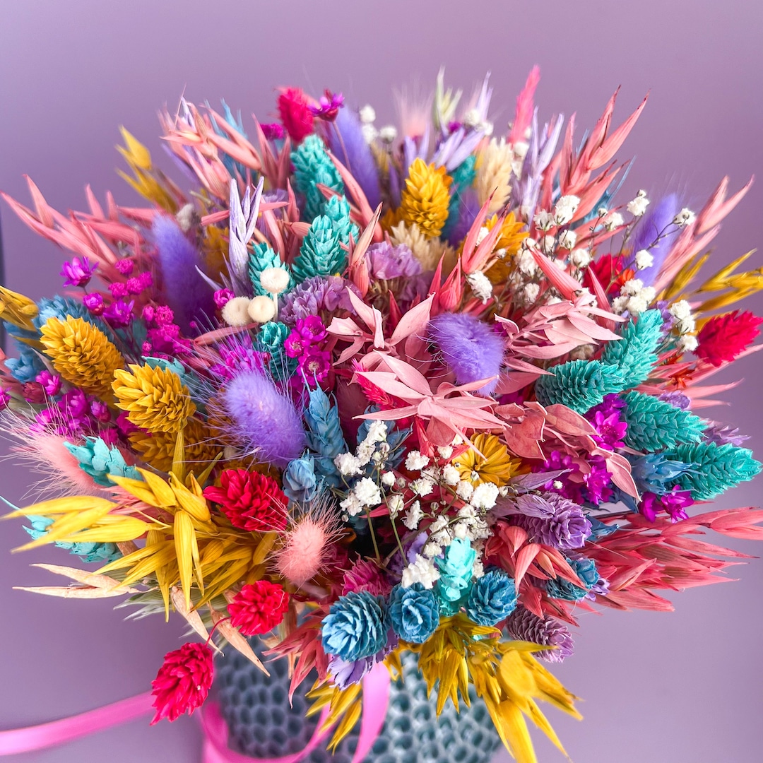 Bunch of flowers bouquet store