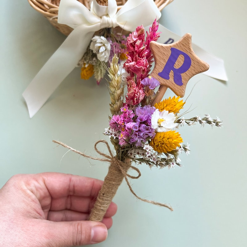 Flower Girl Wand - Etsy