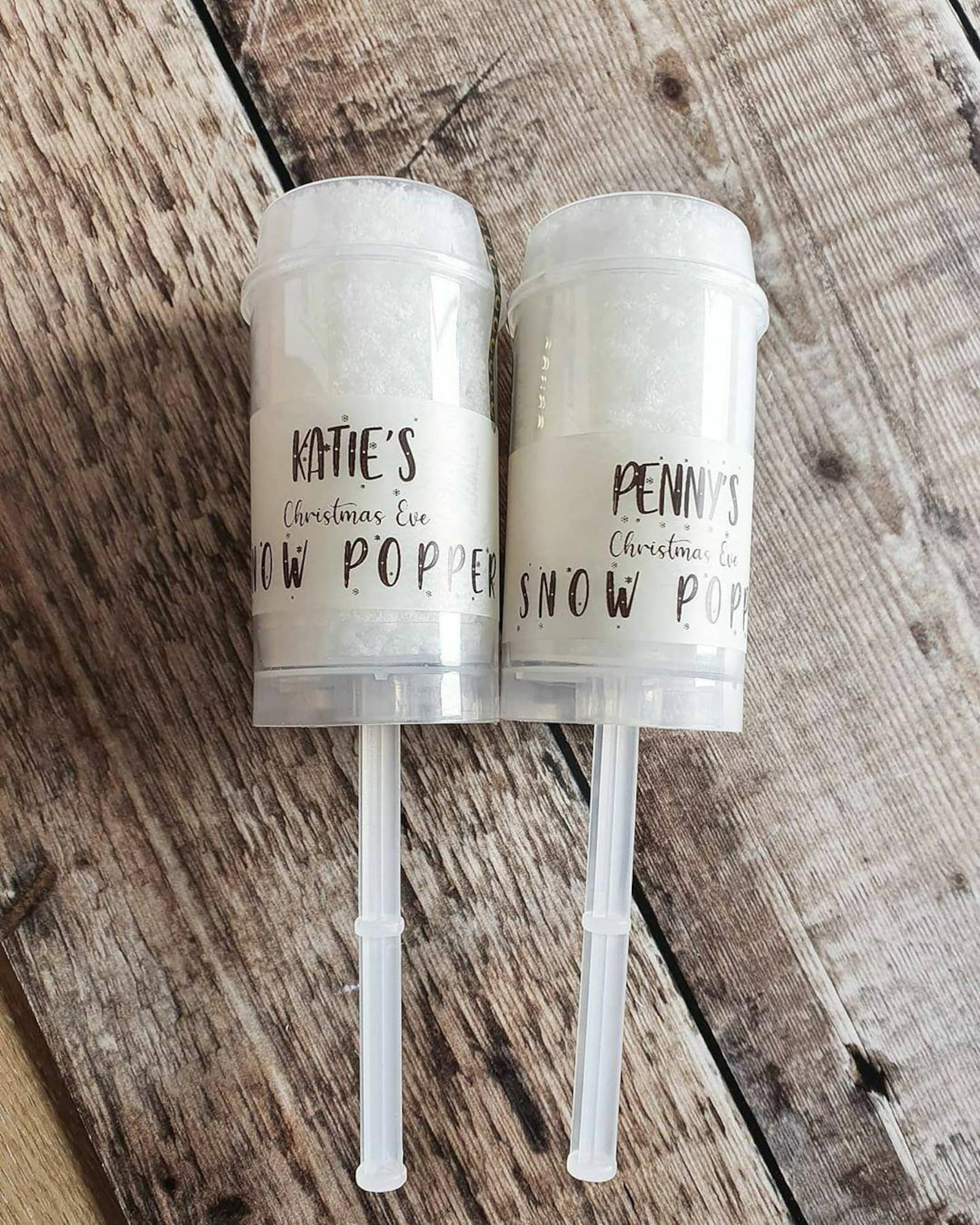 Magic Snow for Christmas Eve Snow Poppers Children - Etsy