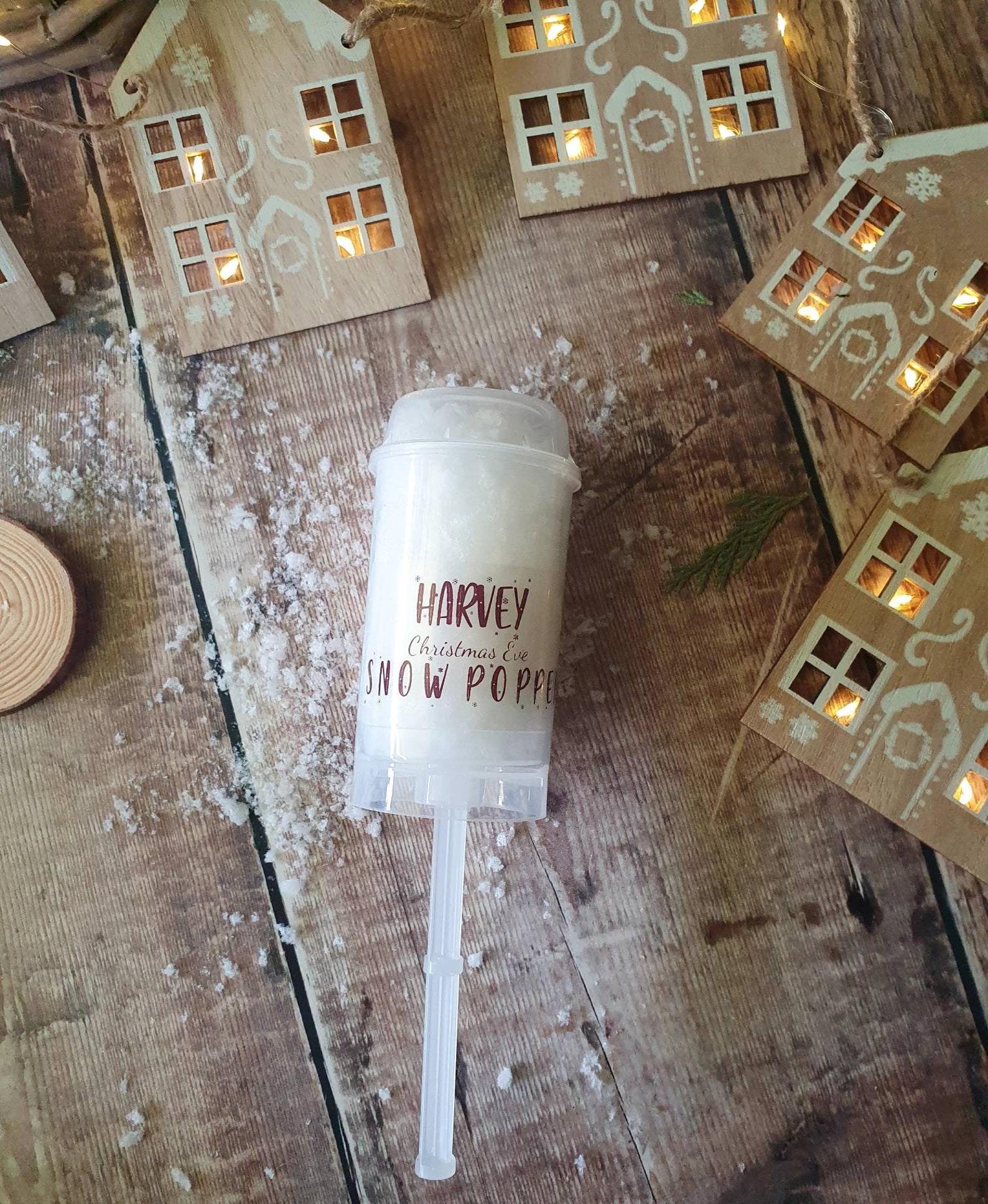 Magic Snow for Christmas Eve Snow Poppers Children - Etsy