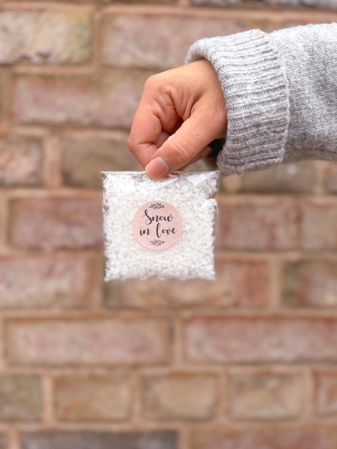 Biodegradable Snow Confetti - Let It Snow - Wedding Confetti Pack ...