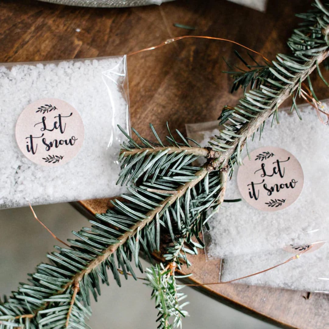 Biodegradable Snow Confetti Pack: Winter Wedding Send-off - Etsy