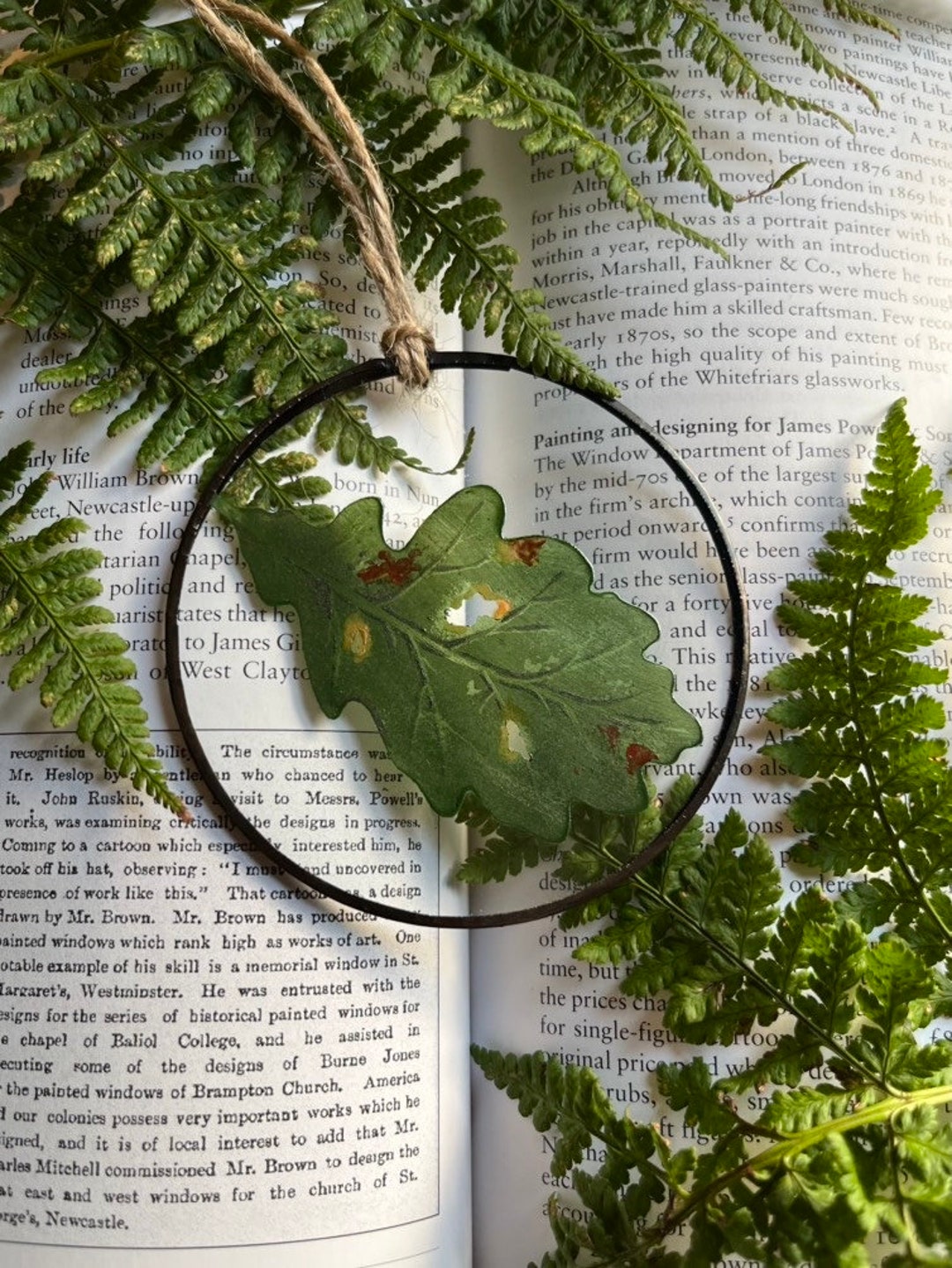 Oak Leaf Glass, Symbol of Growth and Strength, Mighty Oaks From Little ...