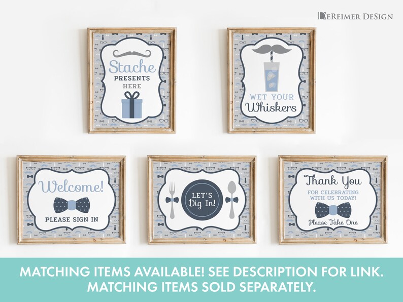 Name That Mustache Baby Shower Game Name That Stache Game - Etsy