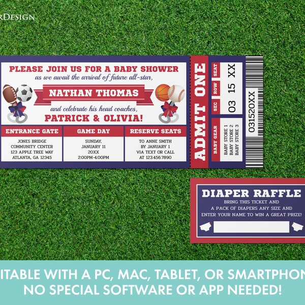 All Star Baby Shower - Etsy