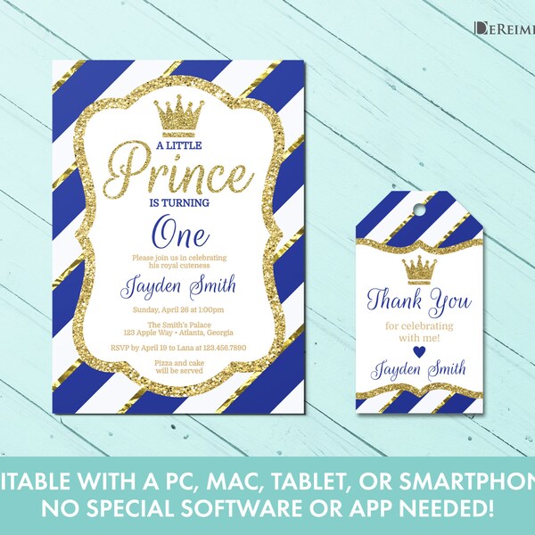 Prince Theme Birthday Invitation - Etsy