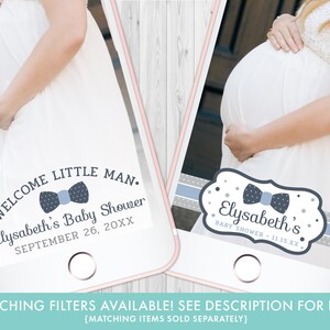 Little Man Photo Booth Props in Navy Blue and Green Baby - Etsy