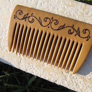 Beard Combs, Wooden Beard Comb, Mustache, Handmade Comb, Gift, Men ...