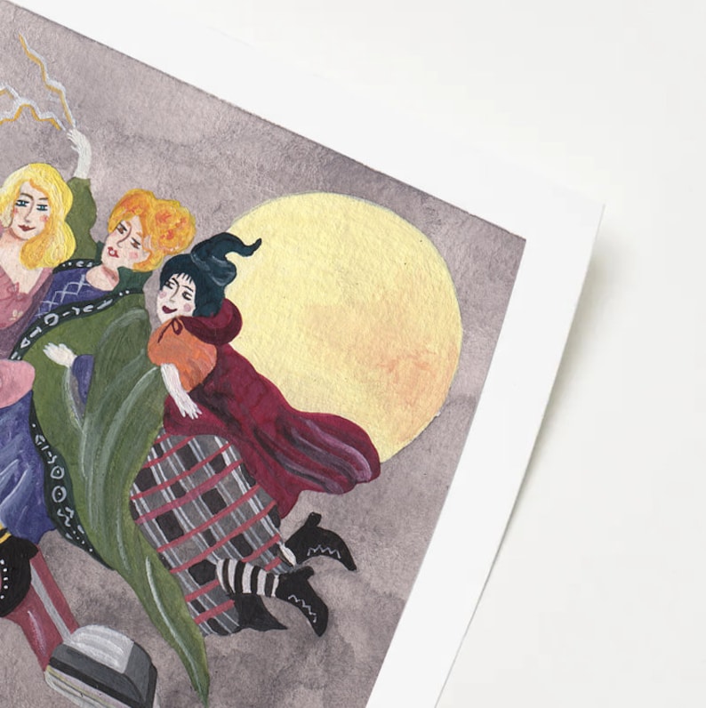 Art Print Hocus Pocus Movie Art Print Halloween Fine Art - Etsy