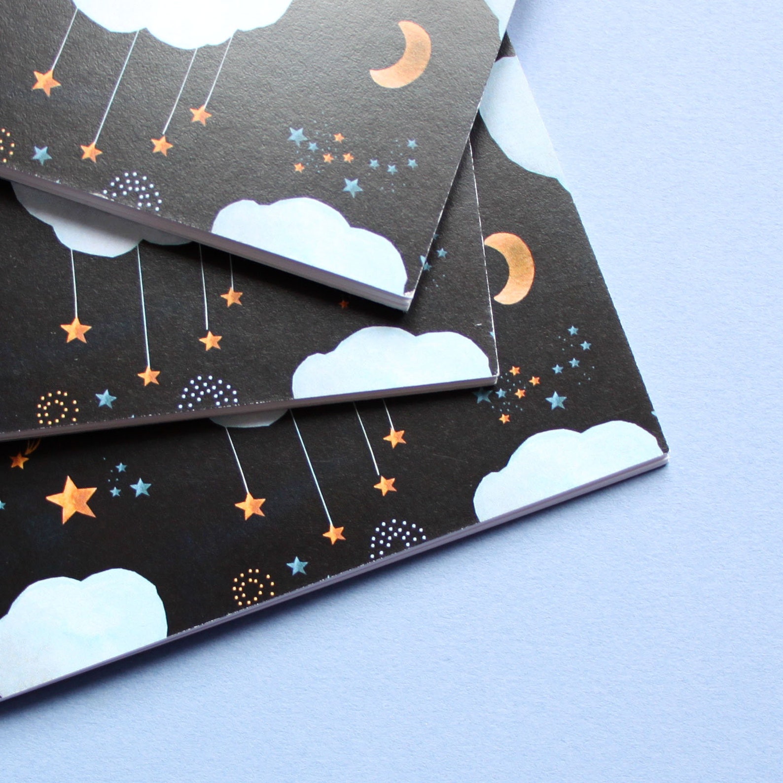 Notebook Journal Diary Gift Stars Moon Magic - Etsy