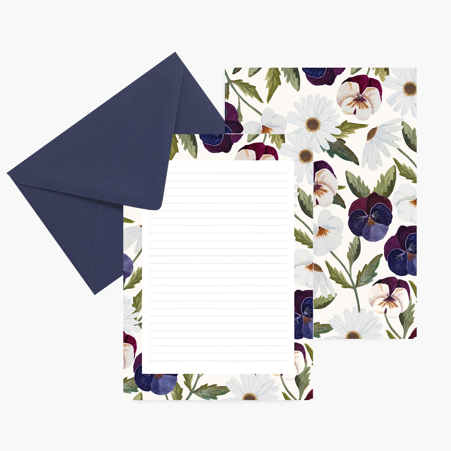 Stationery Papier à lettres set papier correspondance écriture ...