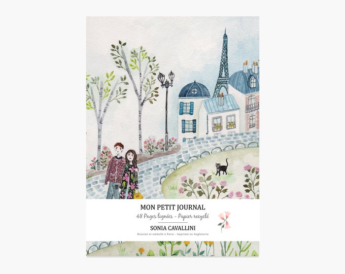 Notebook Paris, cahier, carnet, carnet de note, petit cahier, carnet ...