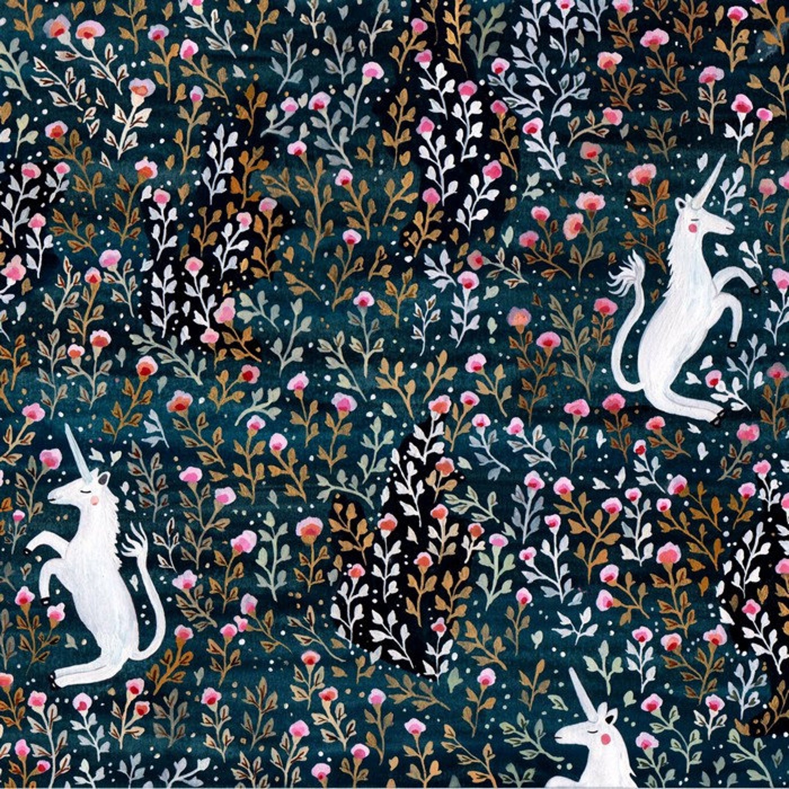 Art Print Unicorn Fine Art Vintage Artwork Home - Etsy